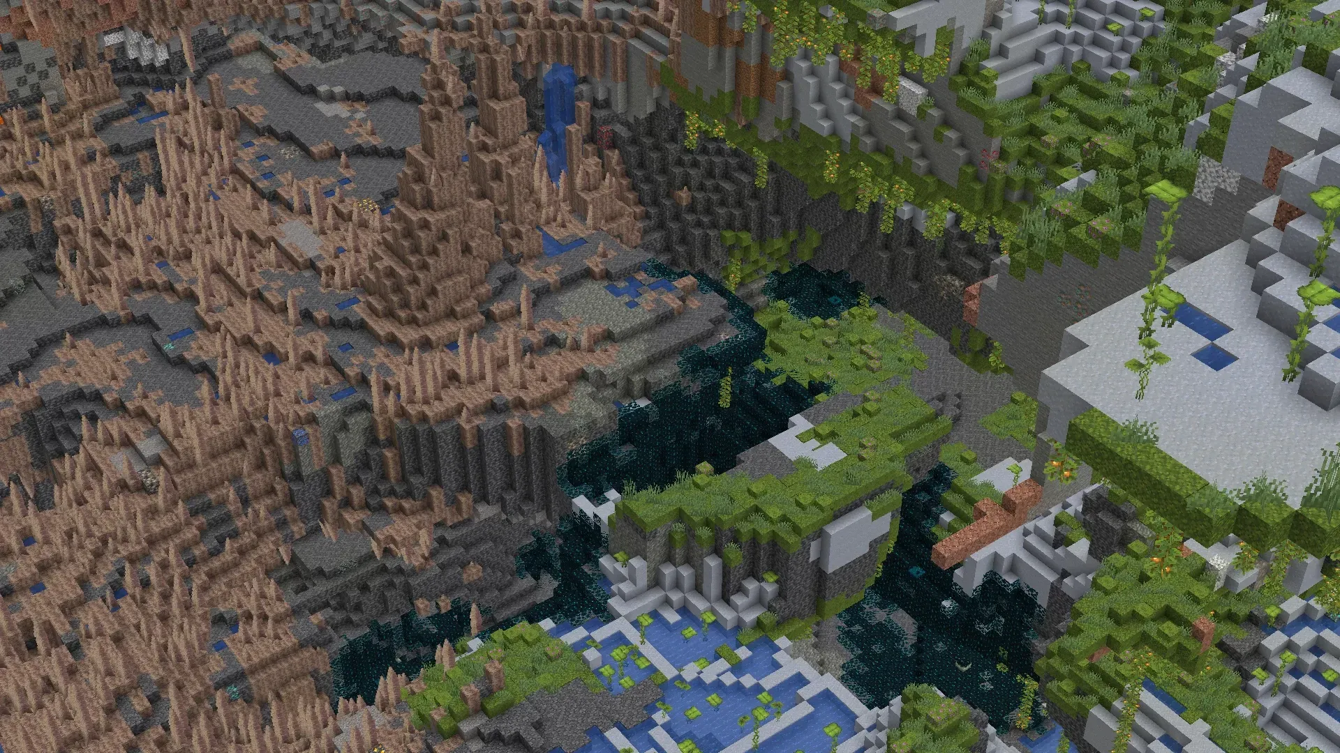 The Entire Overworld is a Cave Now | Minecraft Data Pack