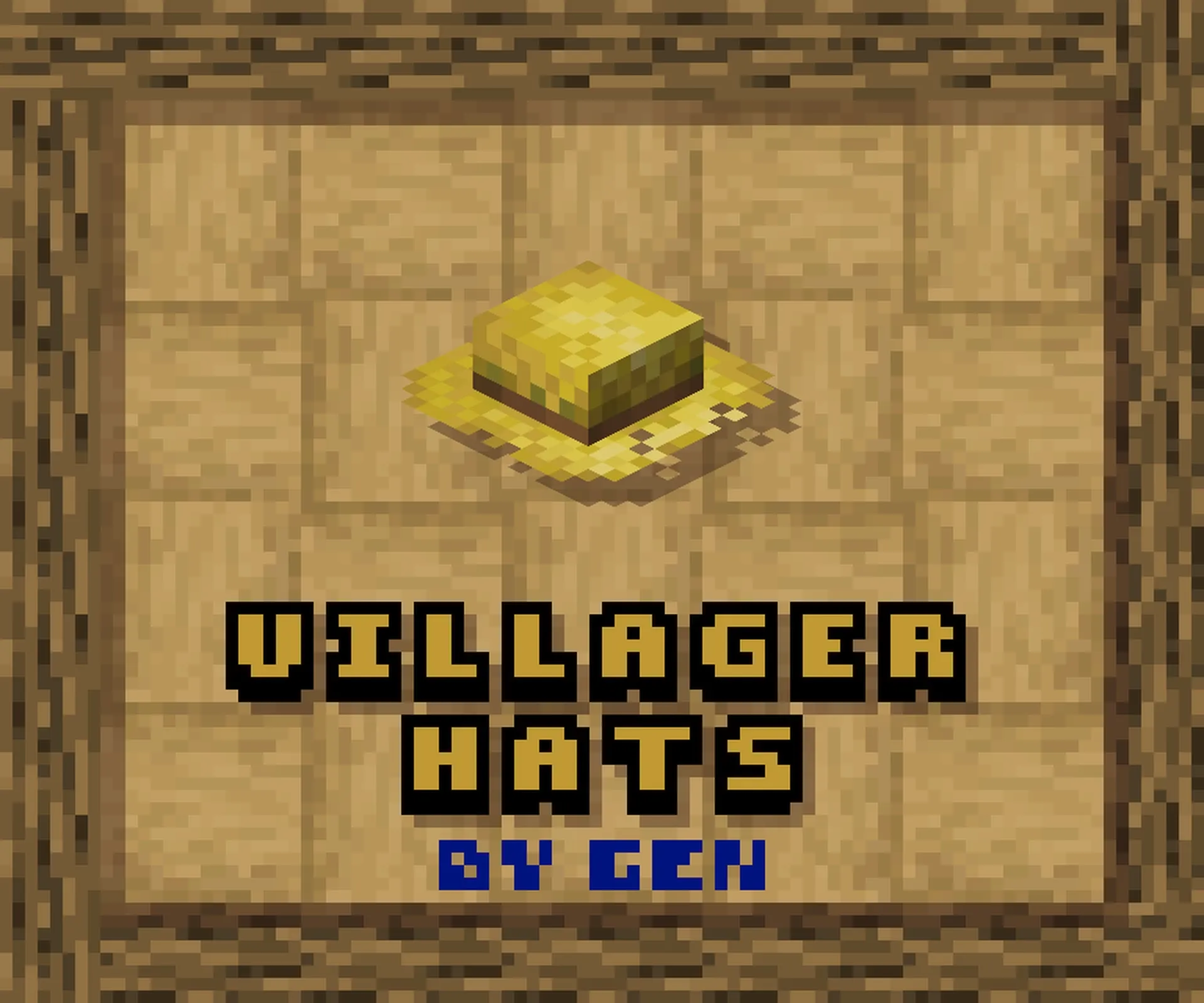 Gen's Villager Hats | Minecraft Data Pack