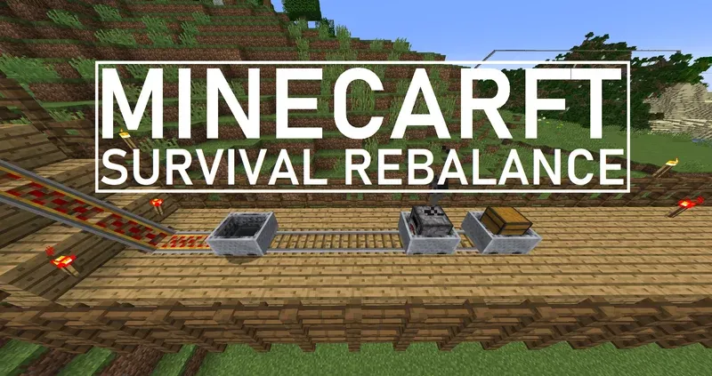 Minecarft: Survival Gameplay Rebalance | Minecraft Data Pack